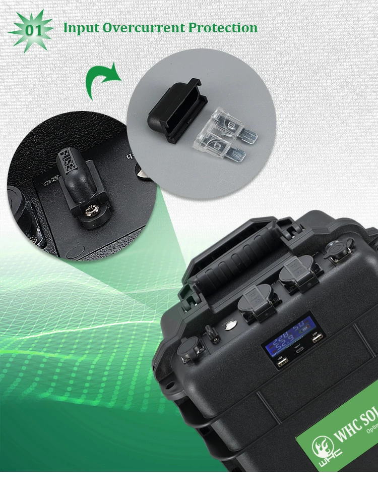 WHC Solar Portable Generator Best 3000w Power Station