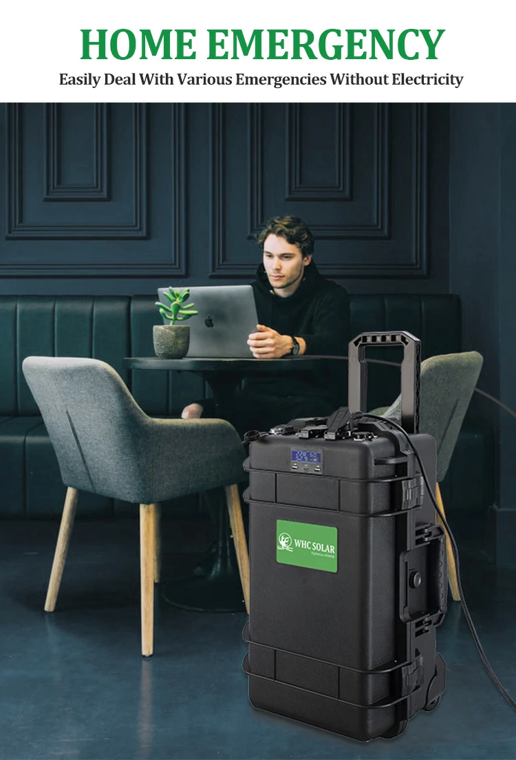 WHC Solar Portable Generator Best 3000w Power Station